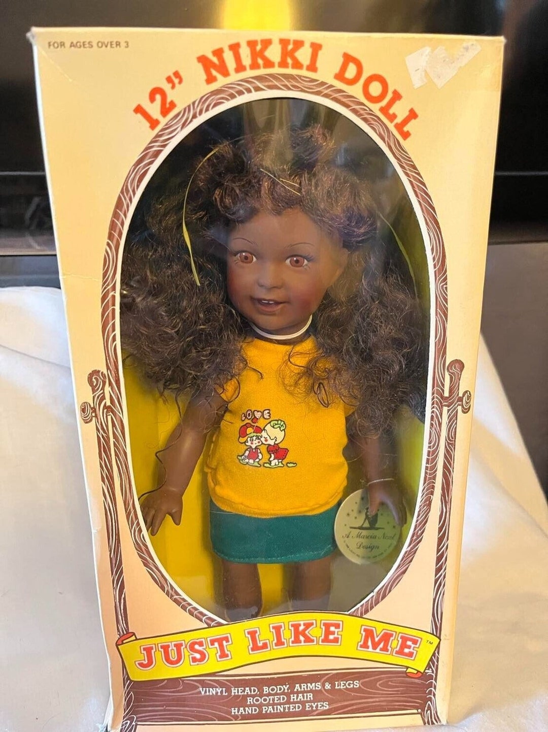 Vintage Just Like Me 12" Nikki Doll 1988 NIB African American - Etsy