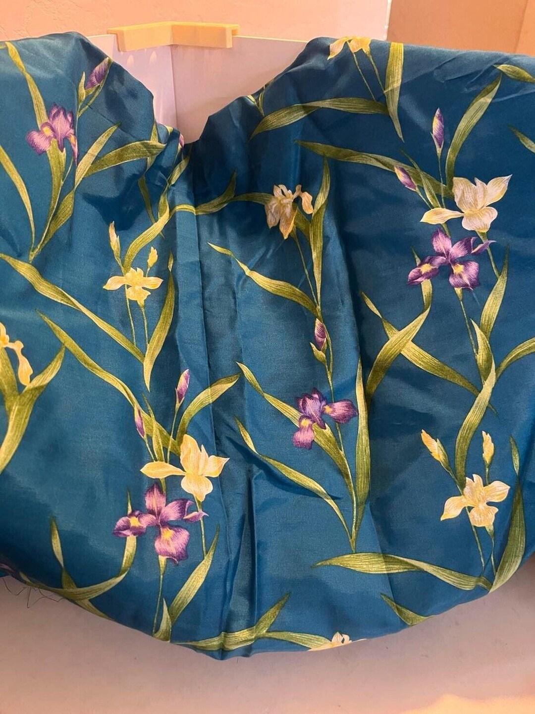 Vintage Fabric exotique Fleurs by Hoffman California Fabrics IRIS Flowers - Etsy
