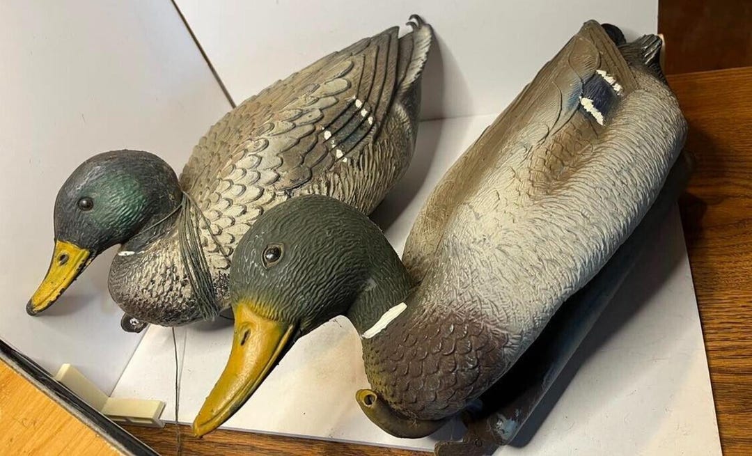 Vintage Carry-lite Duck Decoy Made in Italy. - Etsy