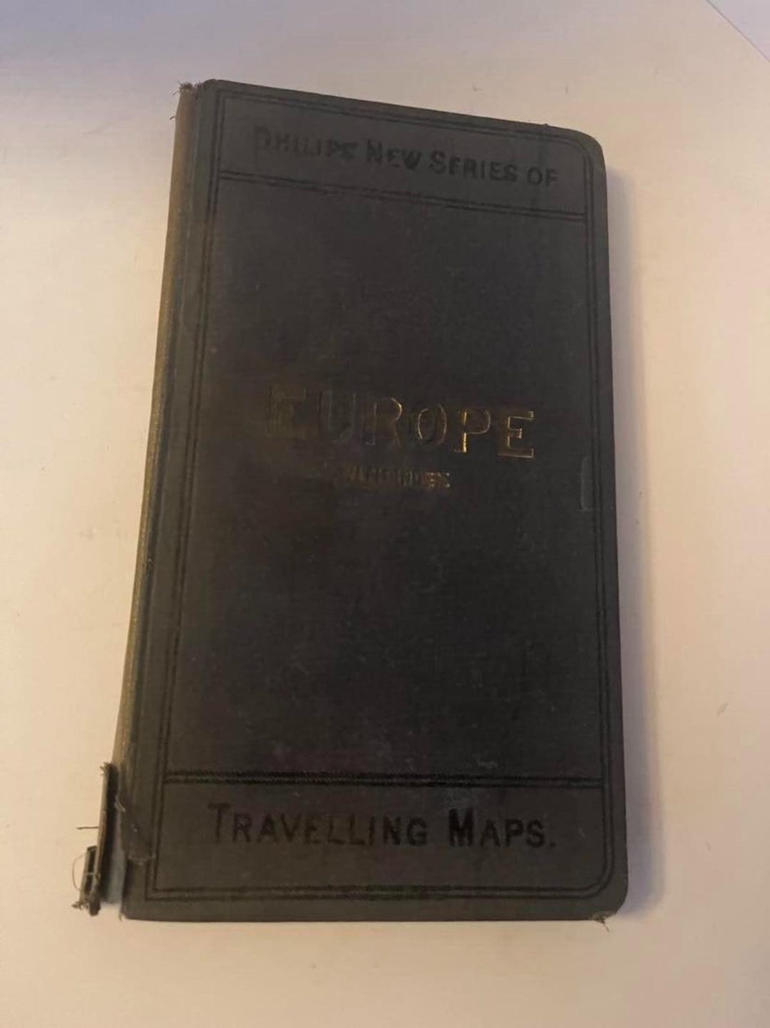 Philips New Series of Traveling Maps Europe C1900 - Etsy