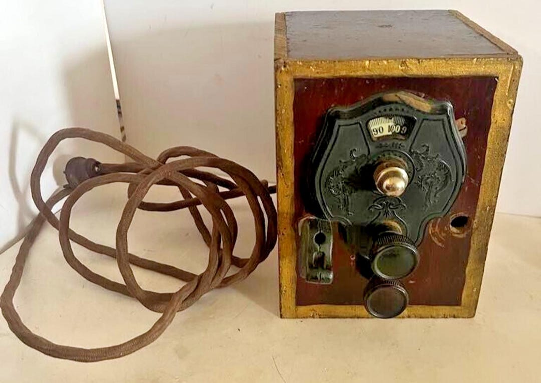 Antique Short Wave Converter? Potentiometer Indicator? - Etsy