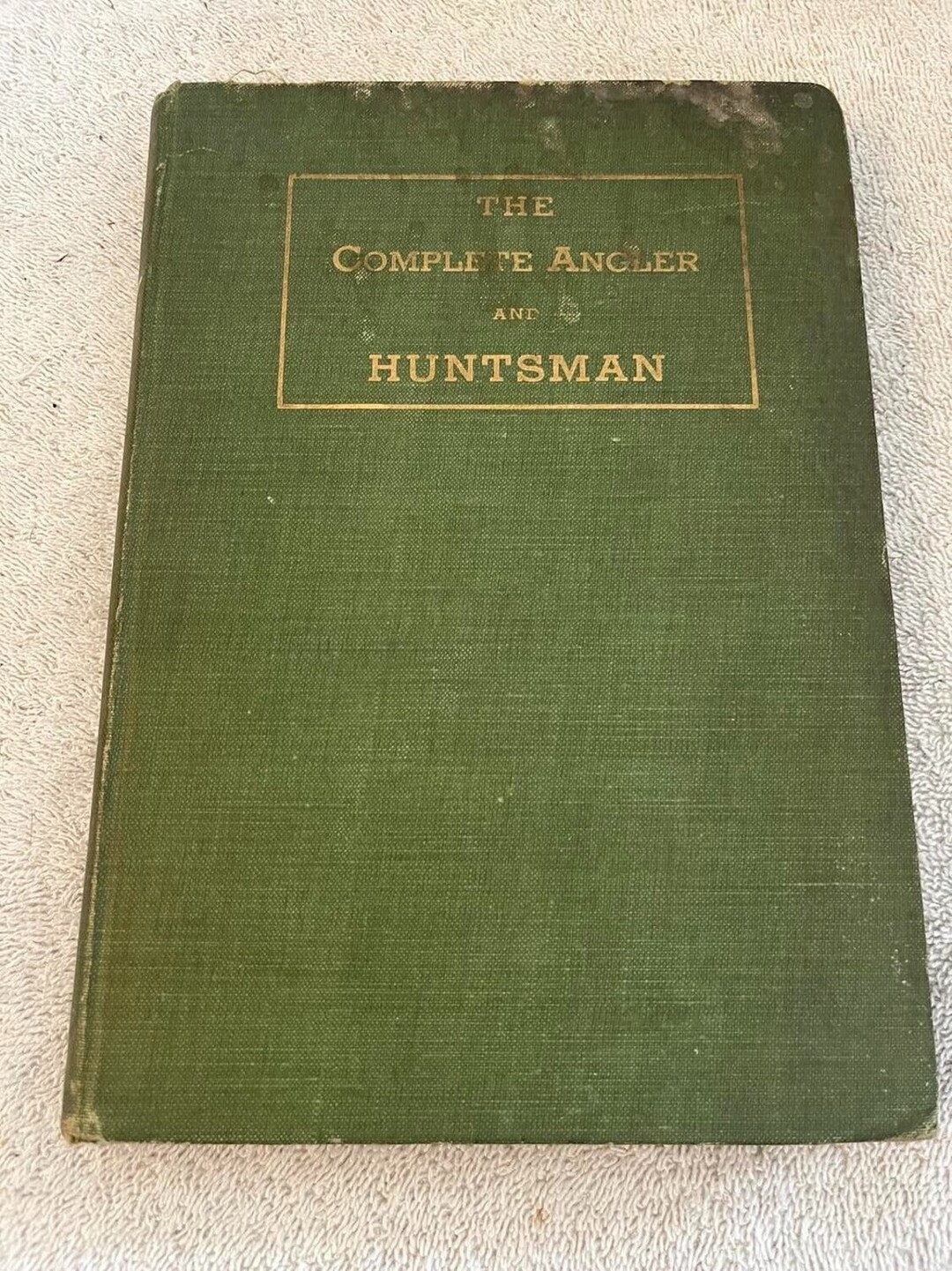 1919 the Complete Angler and Huntsman Hutton Blake Foxhunting Kentucky ...