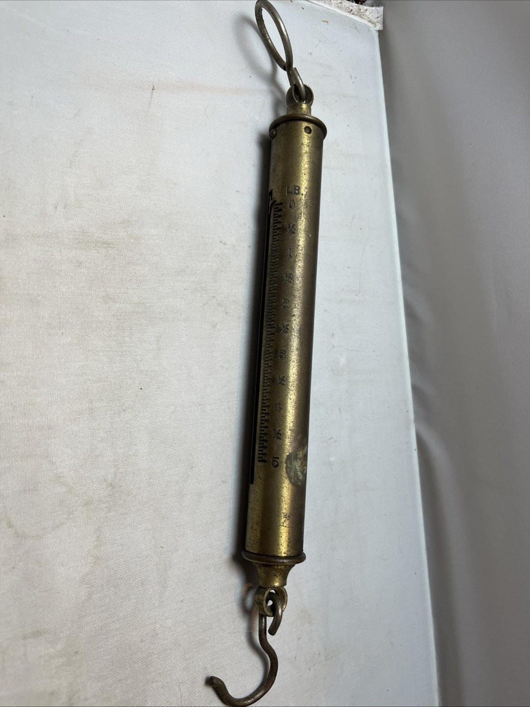Vintage Antique Hanging Scale 5 Lb Chatillon NY U.S.A. Brass Fish - Etsy