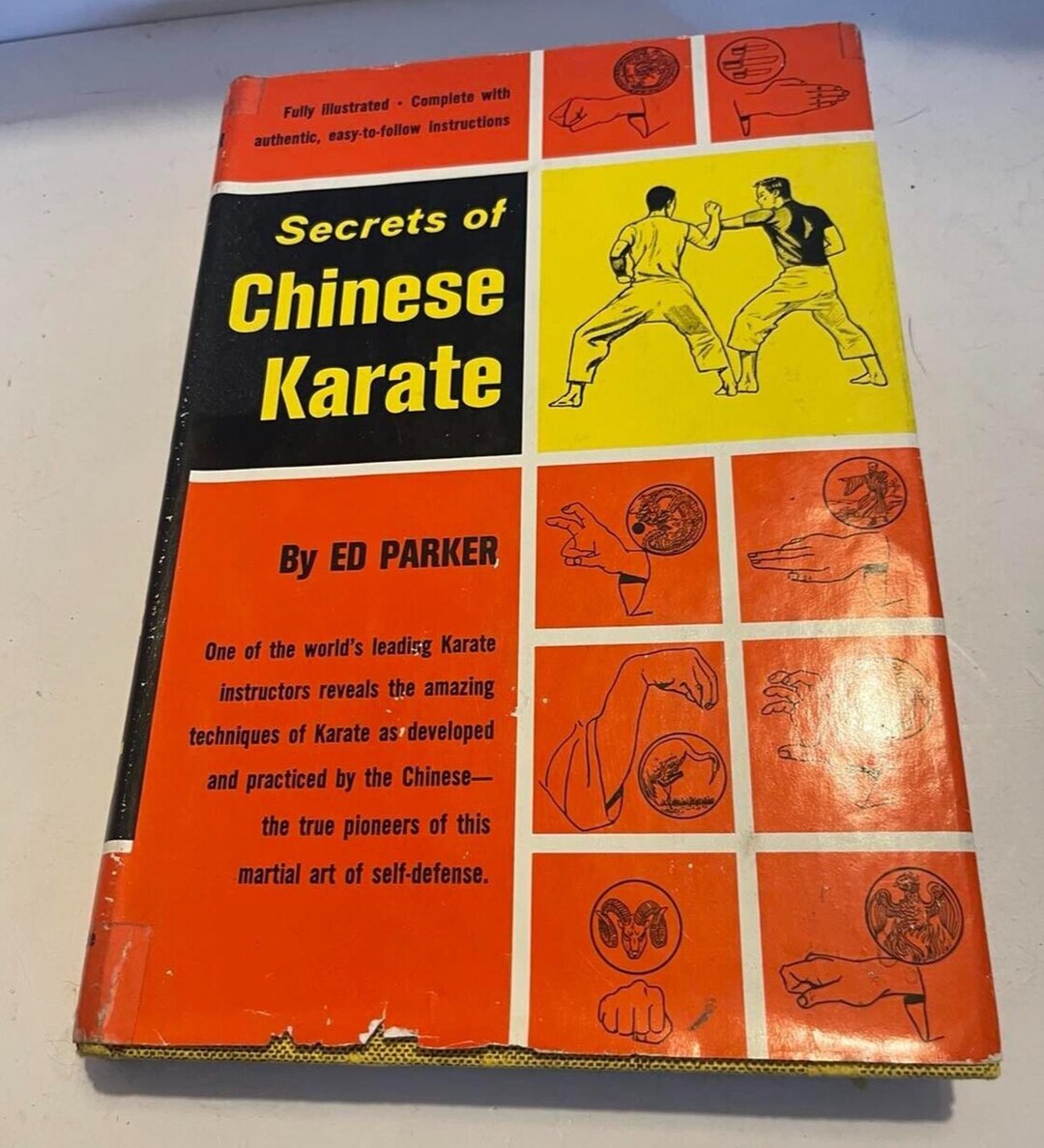 Secrets of Chinese Karate Ed Parker Illustrated Instructions 1963 HC ...