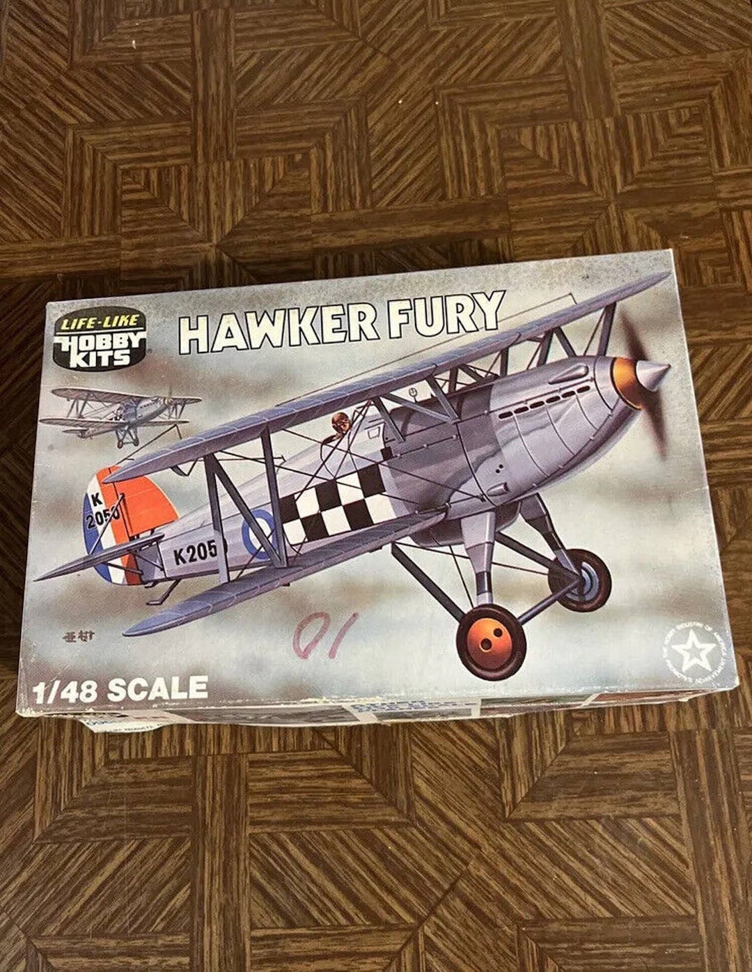 Life-like Hobby Kits 09608 1:48 Hawker Fury Model Kit Open - Etsy