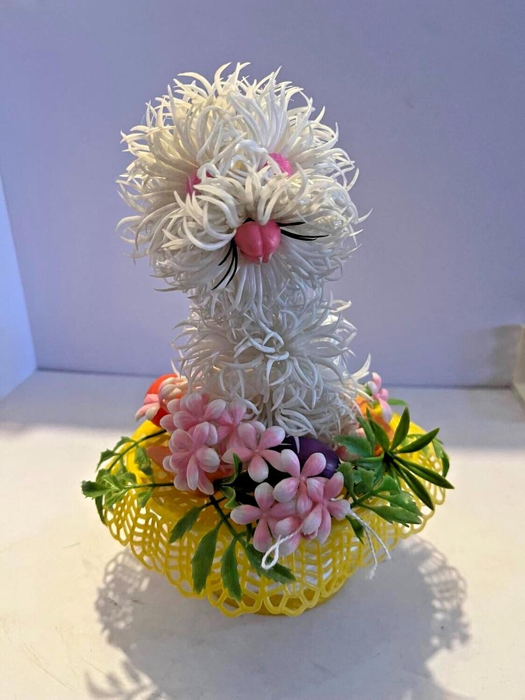 Plastic Mid Century Easter Bunny Centerpiece Hard to Find Needs Ears - Etsy