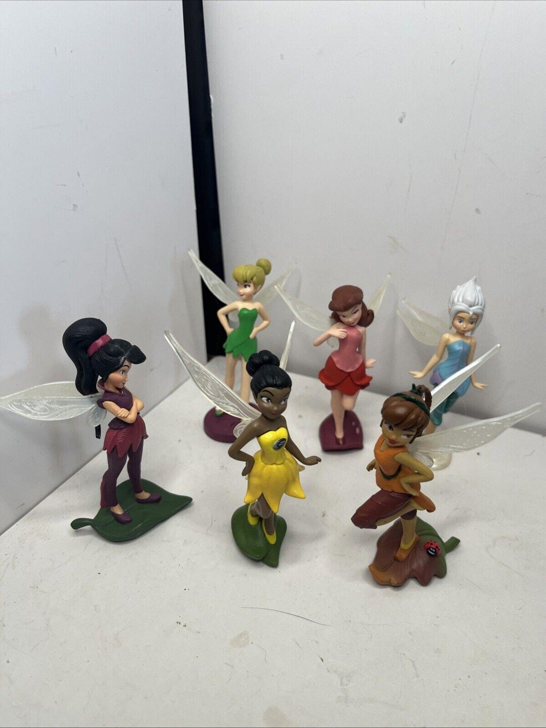 Disney Tinkerbell Fairy Playset Figures 6 Pieces - Etsy