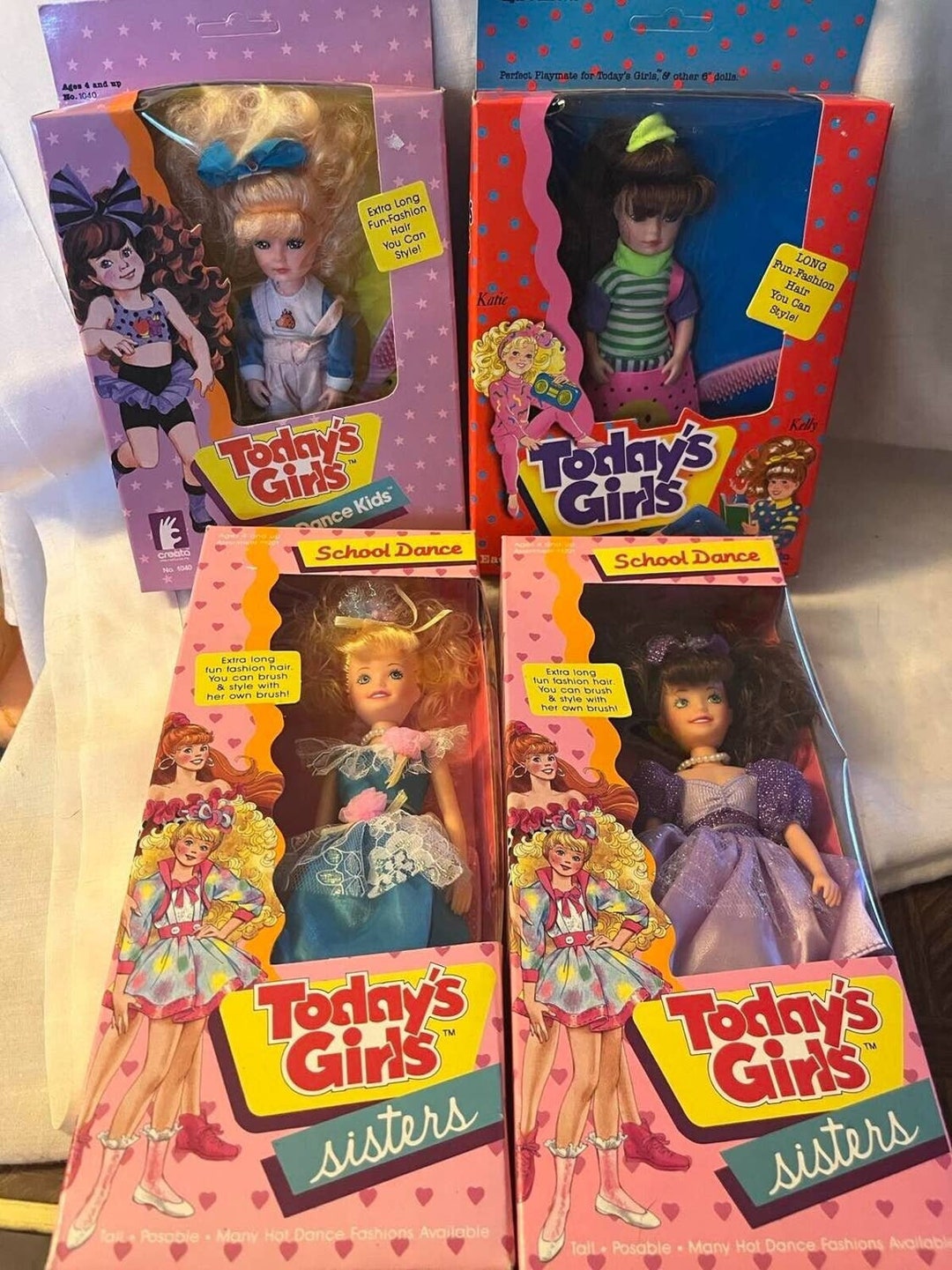 RARE Lot of 4 Vtg 1980's Creata Todays Girls Dolls NIB Barbie Clones - Etsy