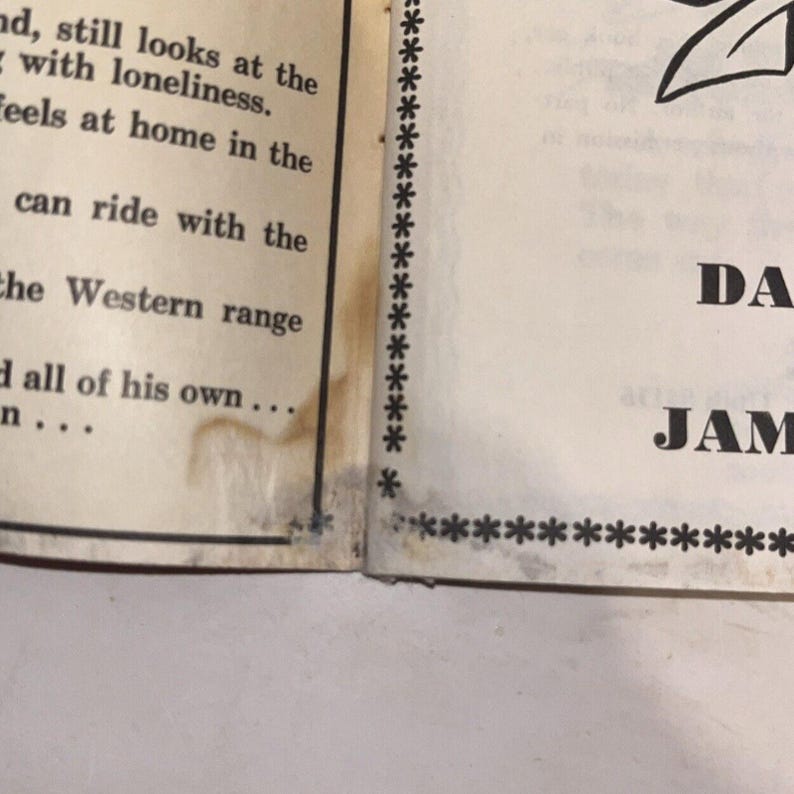 1974 Sagebrush Sam's Chuckle & Chow Book Jokes Thoughts Western Ranch ...