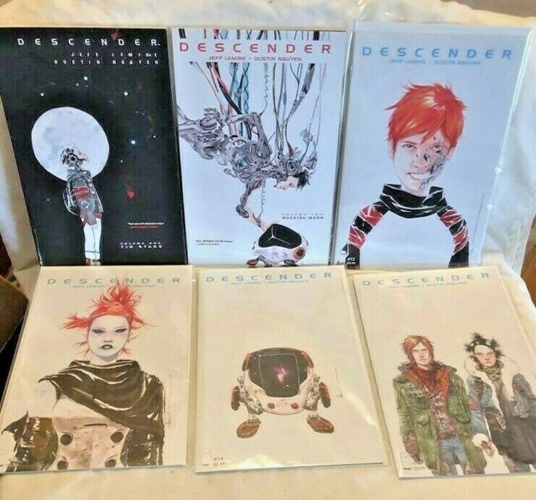 Descender Comics Image Lemire and Nguyen Vol 1 and 2 Issues - Etsy