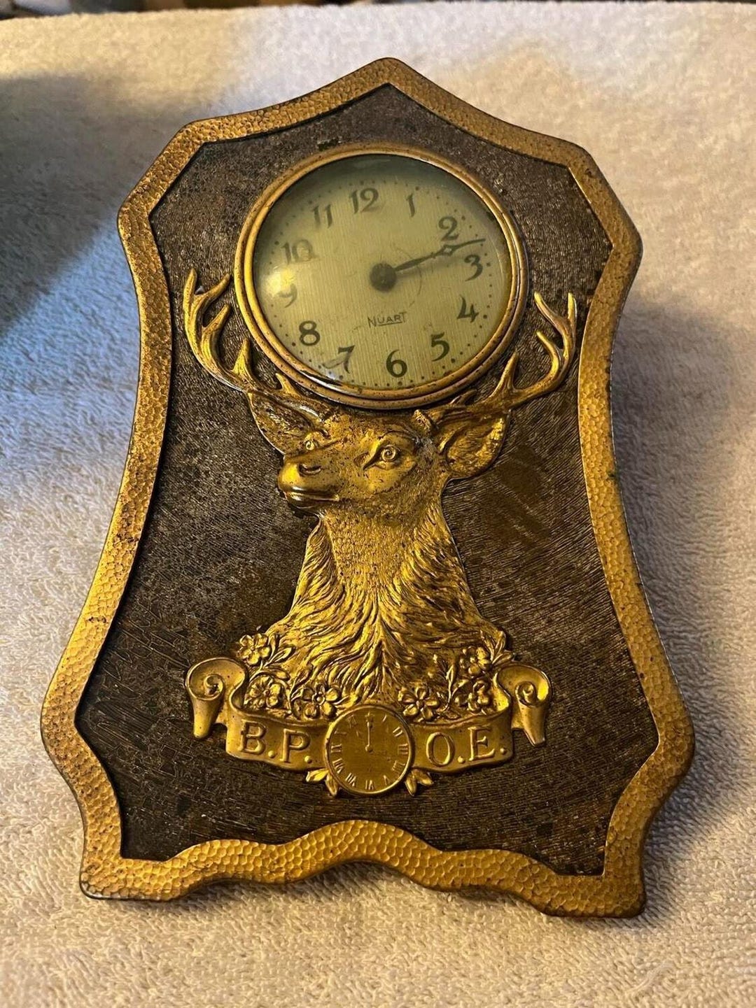 B.P.O.E. Elks Antique Clock - Etsy
