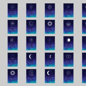 Positive Affirmation Card Deck: Mindfulness Oracle Cards (digital ...