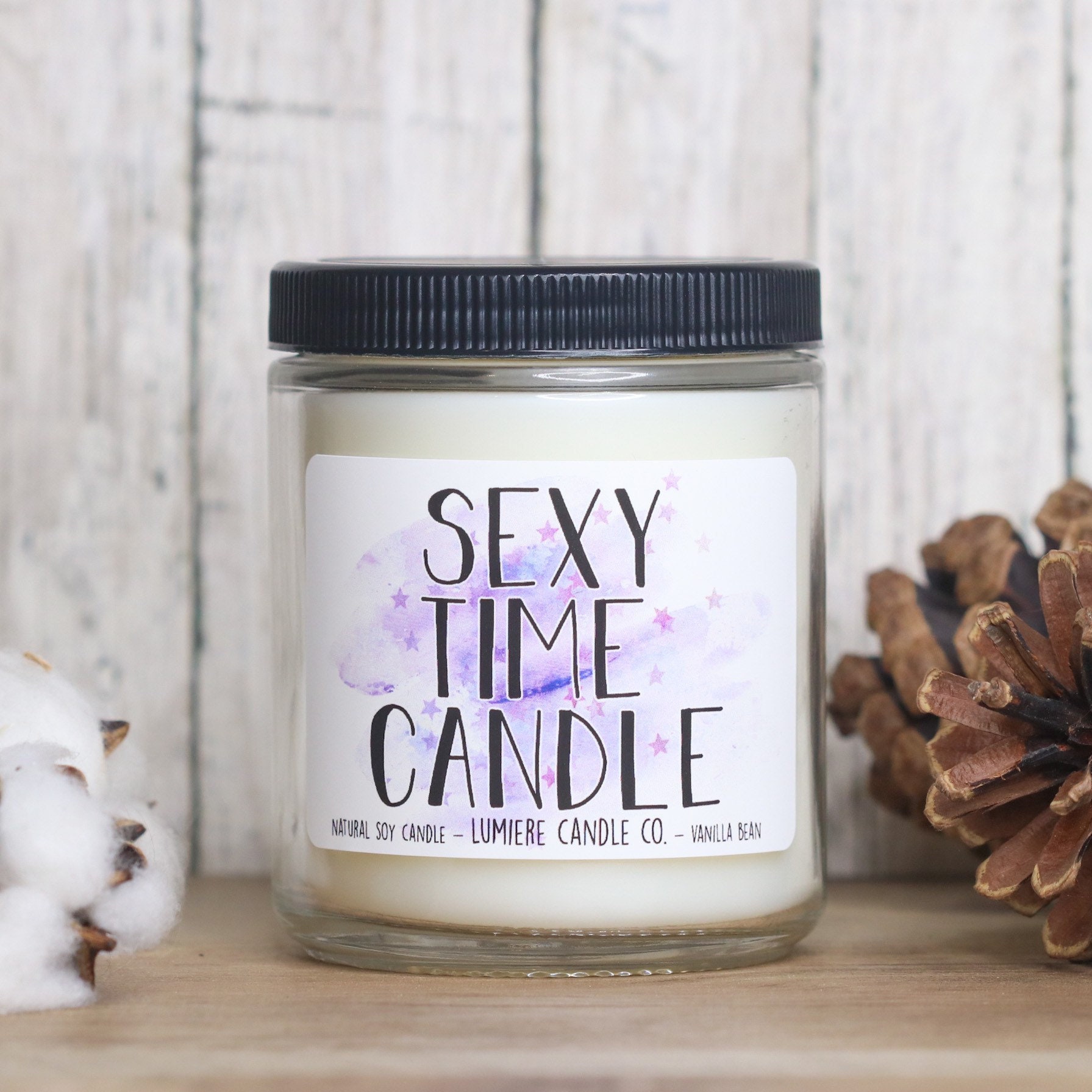 Sexy Time Candle Soy Candle Jar Funny Mature Gift Romantic | Etsy