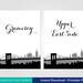 Printable New York City Table Numbers Signs • NYC Wedding • Manhattan ...