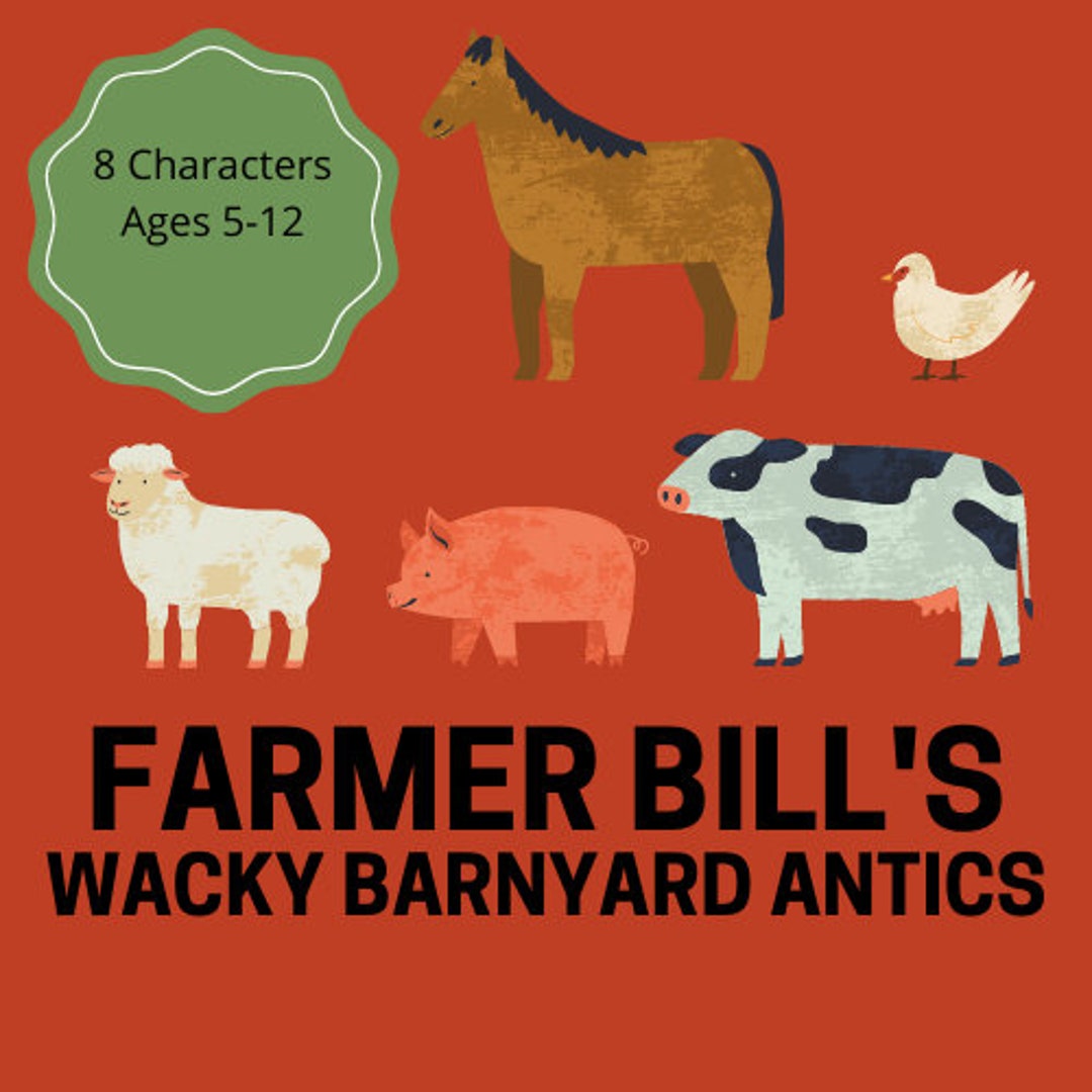 4 Printable Plays! FREE Character Templates Included! - Etsy