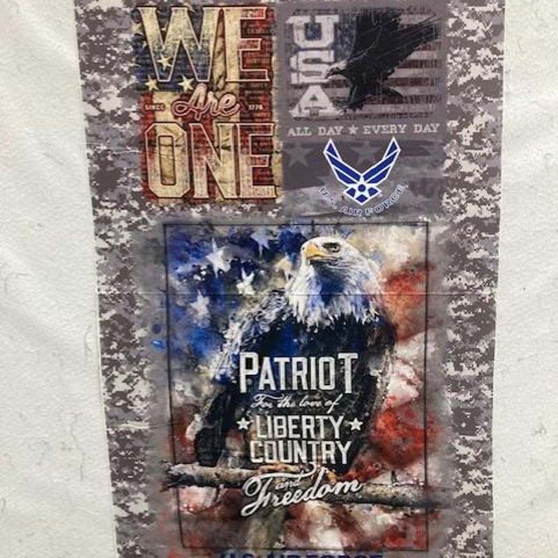 Air Force Quilt Panels - Etsy