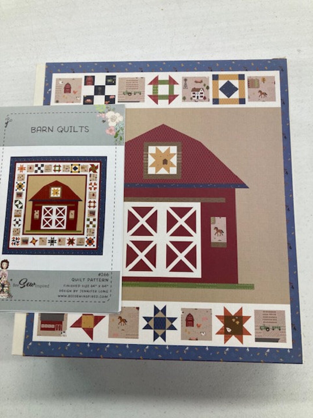 Barn Quilts by Riley Blake Quilt Kit Including Pattern. Makes 64x64 ...