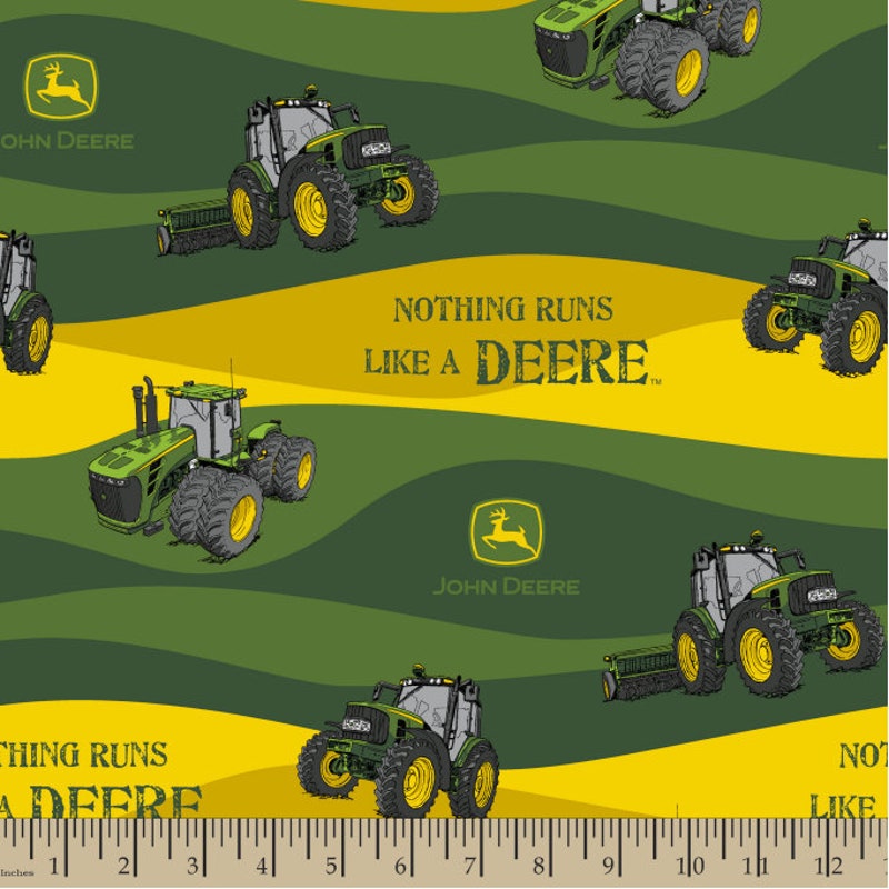 John Deere Fabric - Etsy