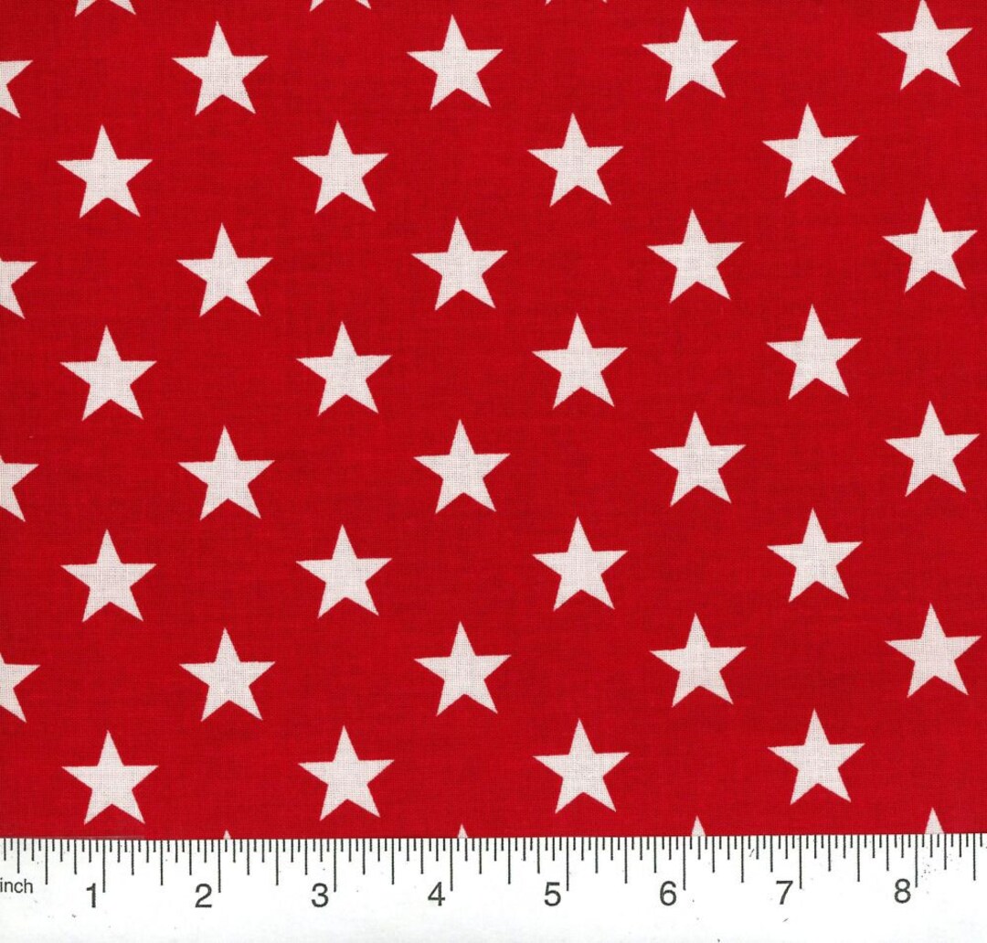 MDG Patriotic Red #29 108 Wide Backing - Etsy