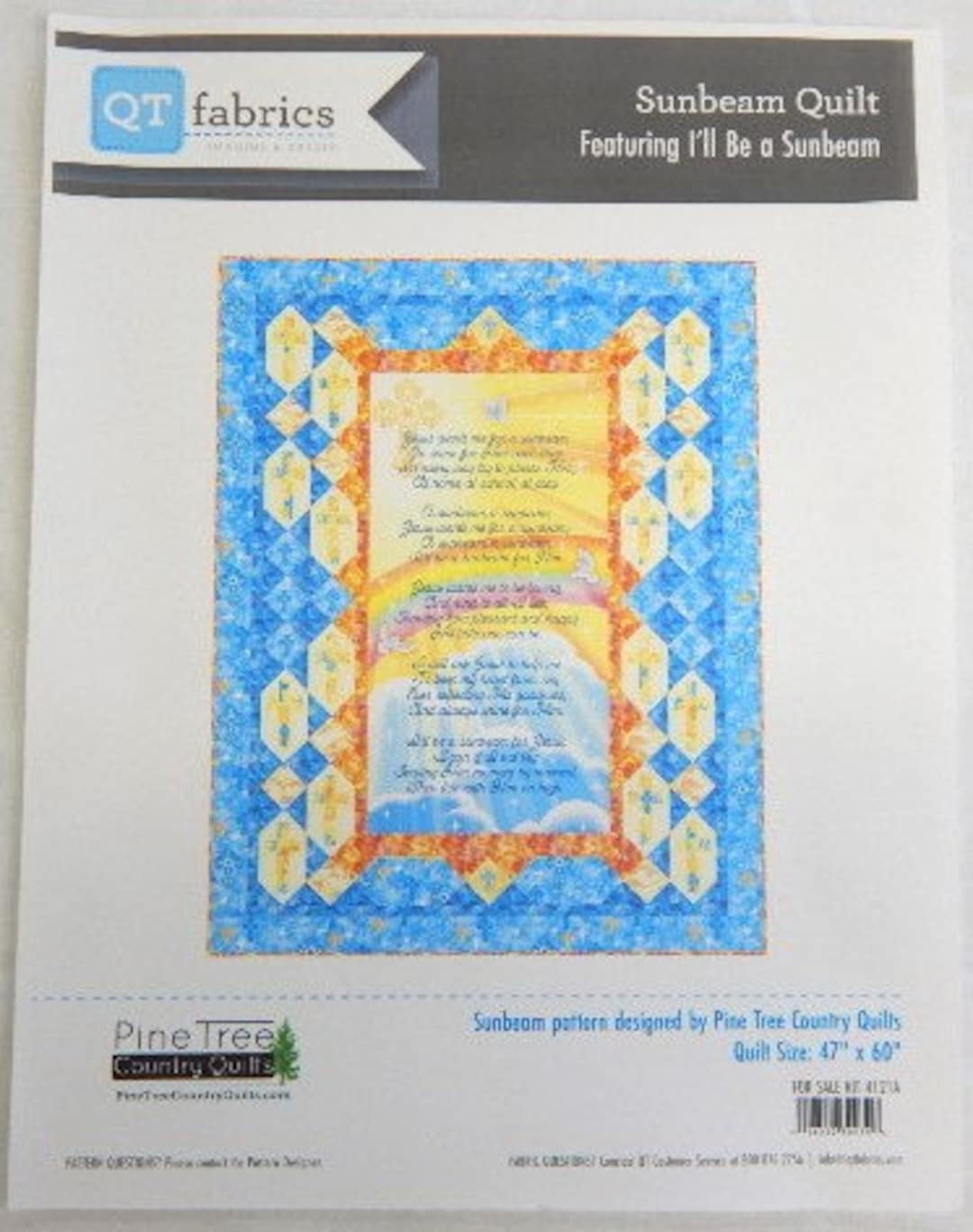 Sunbeam by Quilting Treasures Quilt Kit Including Pattern - Etsy
