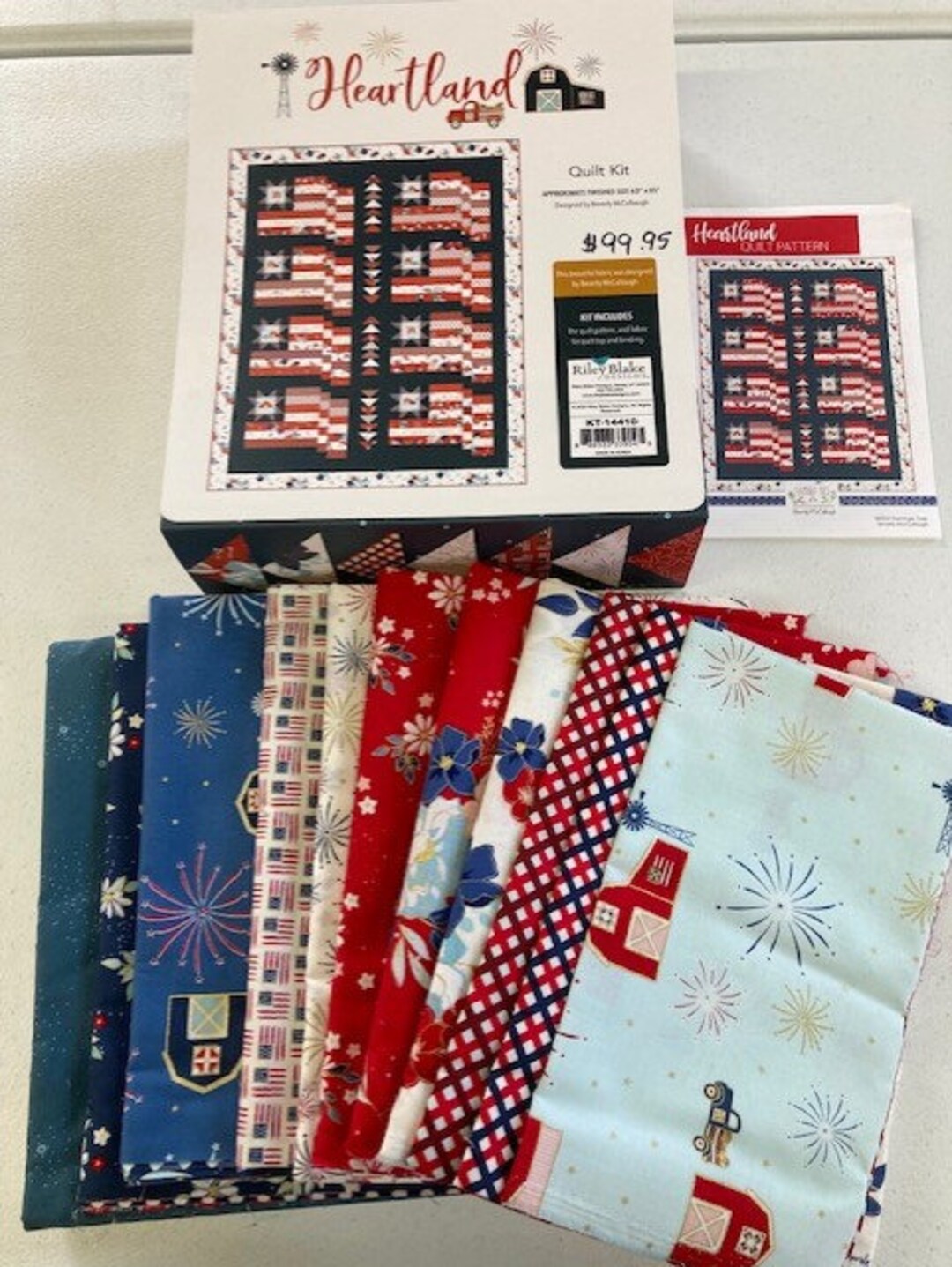 Riley Blake Heartland Patriotic Kit - Etsy