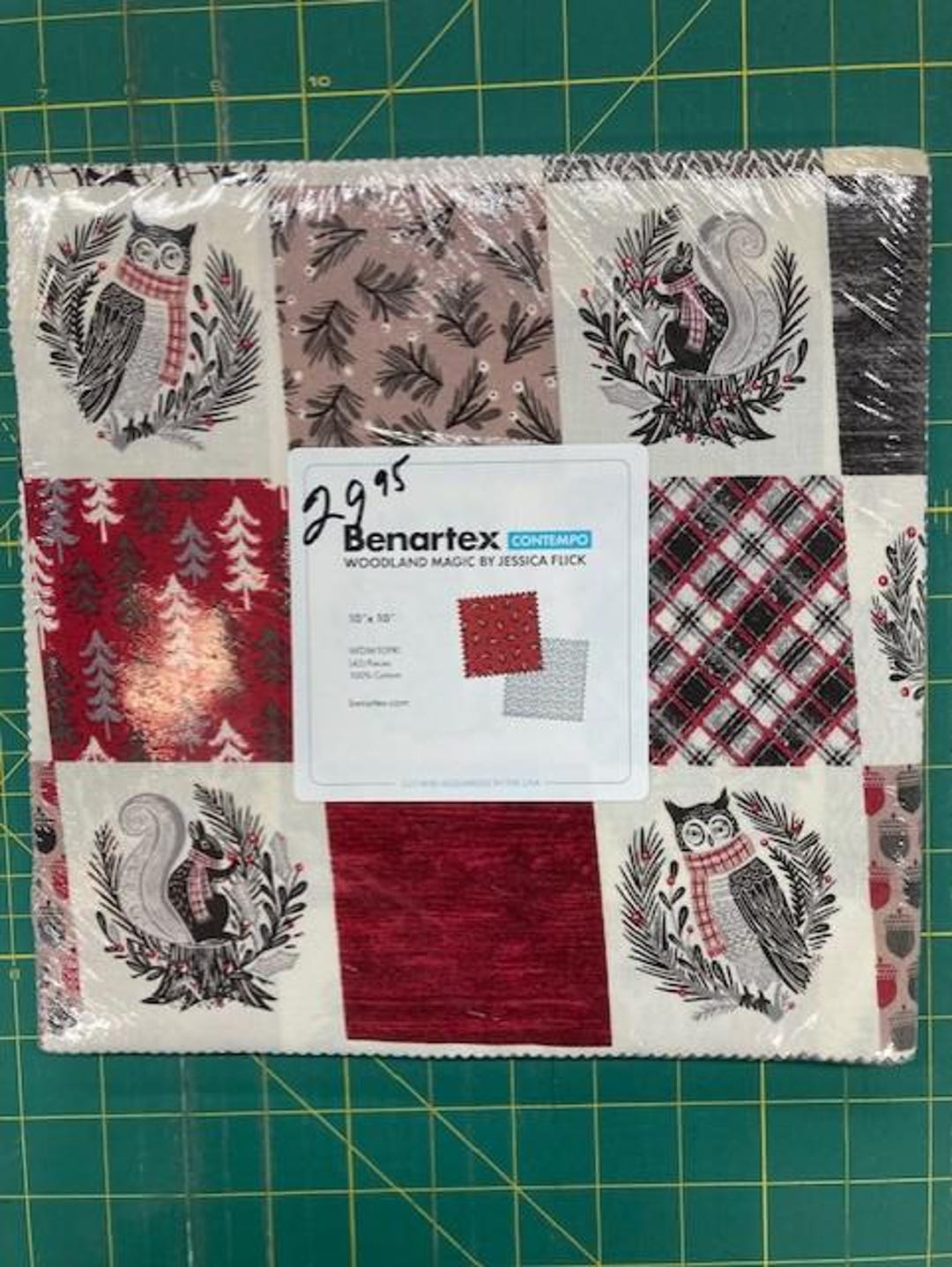 Benartex, Woodland Magic, Layer Cake, Cotton Quilting Fabric - Etsy