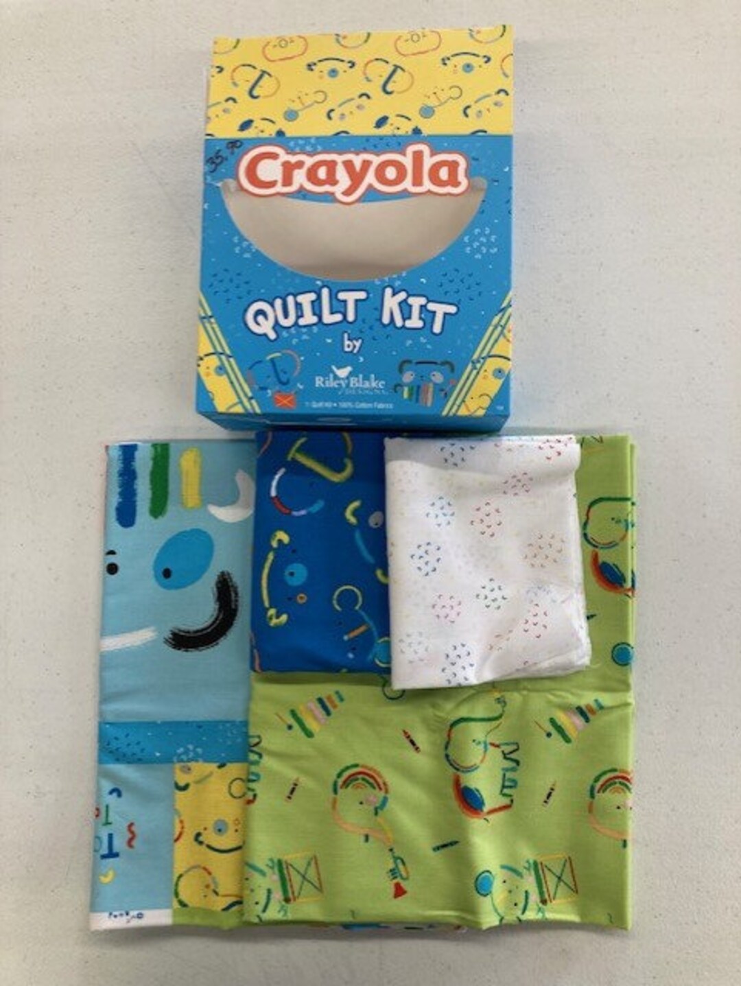 Riley Blake Crayola Quilt Kit - Etsy