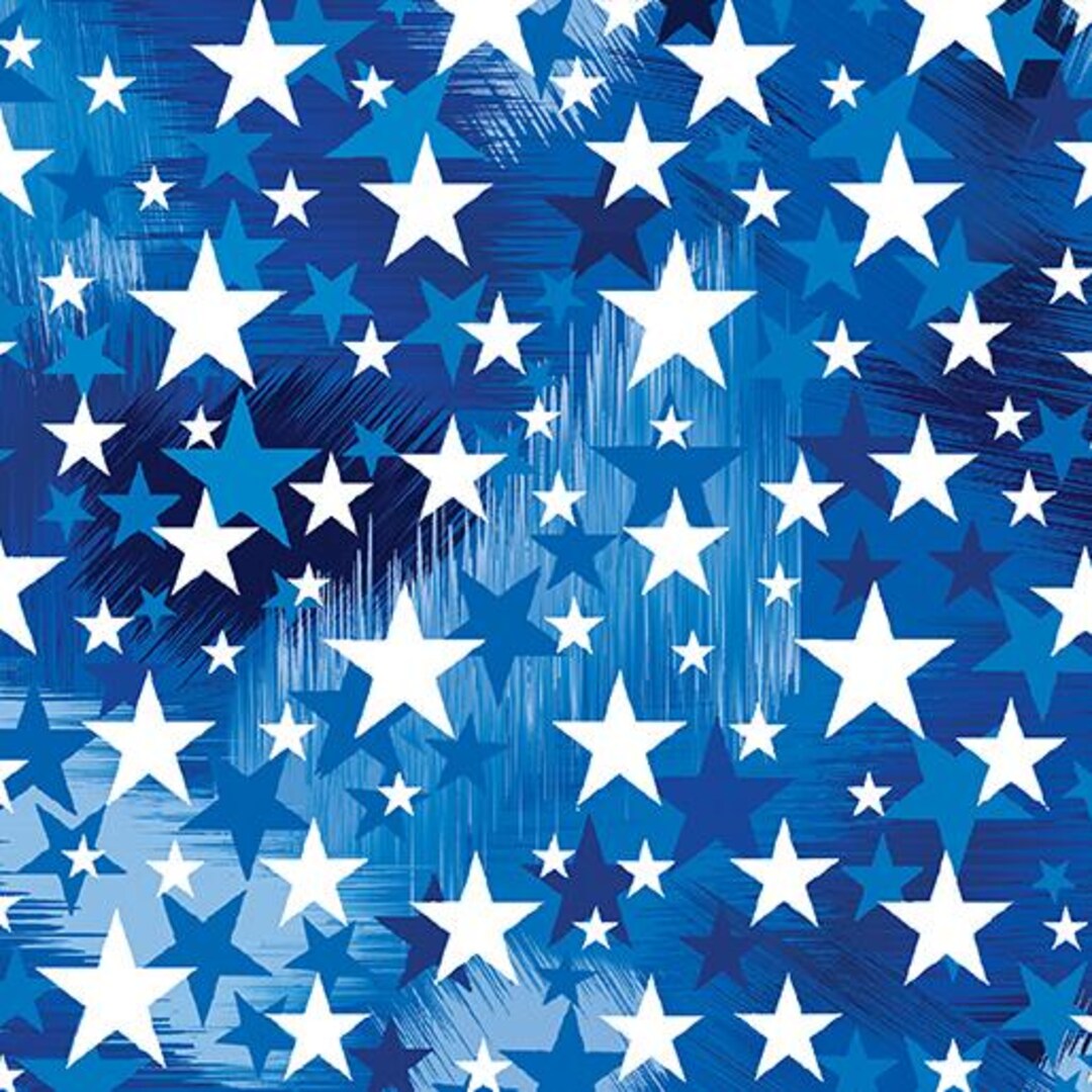 Benartex Celebration Stars Blue 108 Wide Backing 16.88 per Yard - Etsy