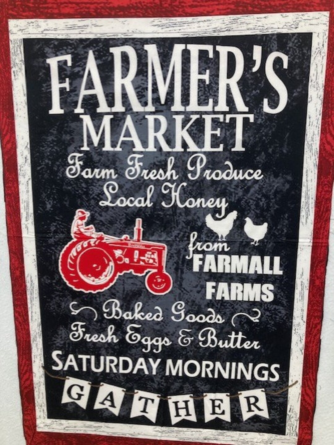 Farmall IH, Farmall Panel 2, Quilting Fabric - Etsy