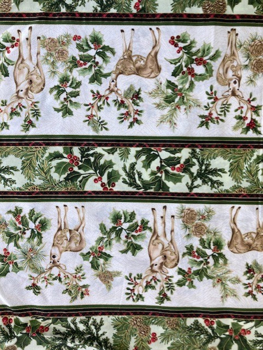 Benartex Winter in the Pines Fabric - Etsy