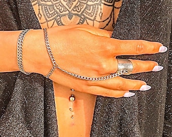 Ring Bracelet - Etsy