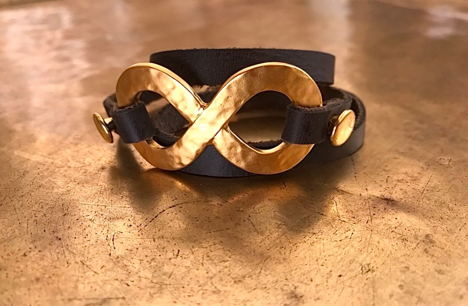 Infinity Bracelet Unique Bracelet Leather Bracelet for - Etsy