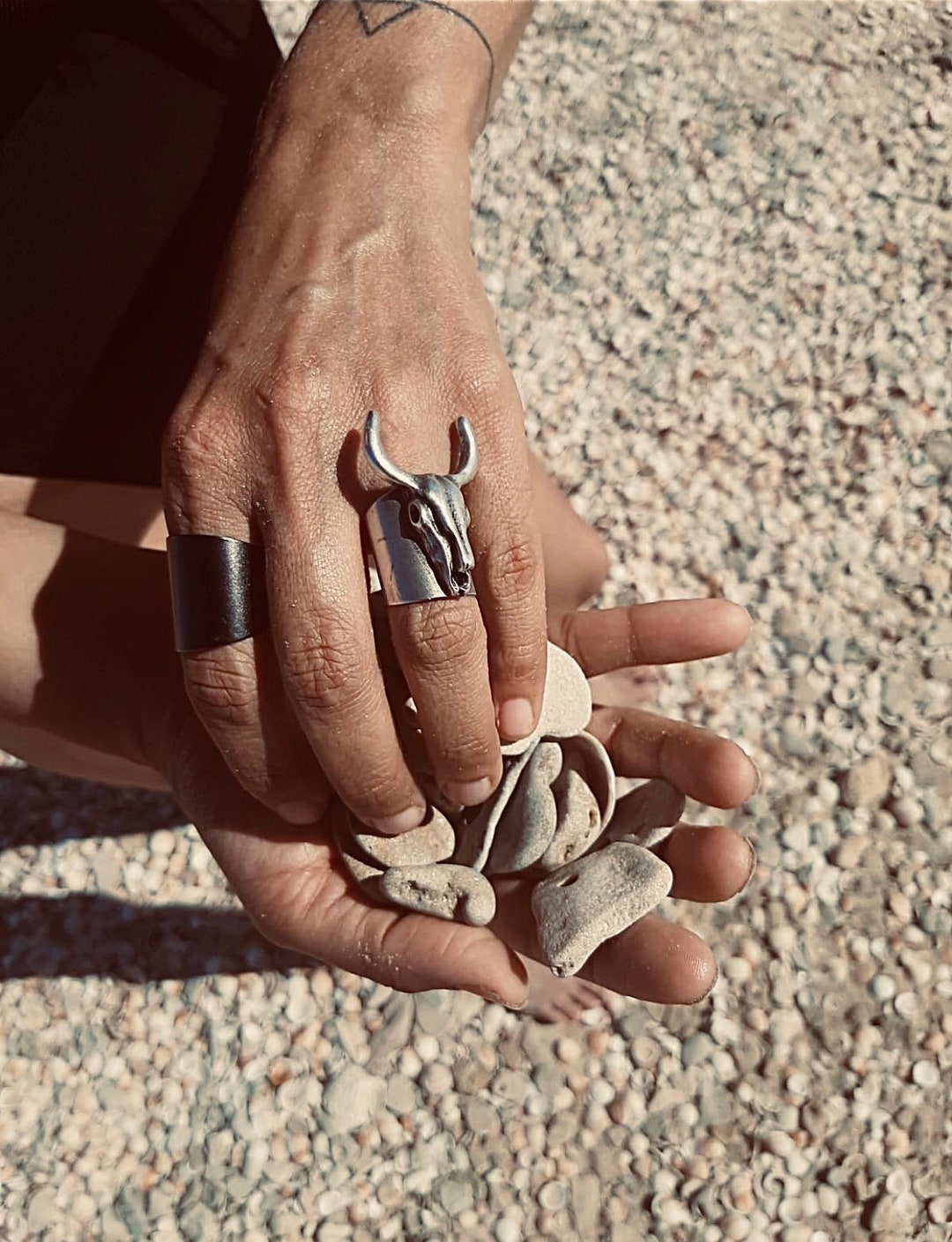 Bull Ring, Head Ring, Unique Tribal Ring, Animal Jewelry, Animal Ring ...