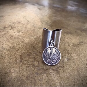 Coin Ring Dangle Charm Ring Adjustable Ring Cuff Ring Open - Etsy