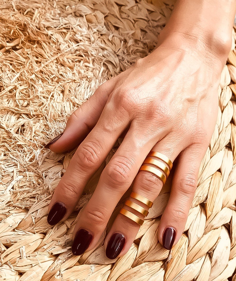 Adjustable Ring Wide Ring Cuff Ring Open Ring Chunky Ring - Etsy