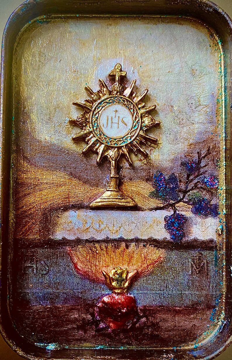 Request Custom Order Catholic First Holy Communion Shrine - Etsy