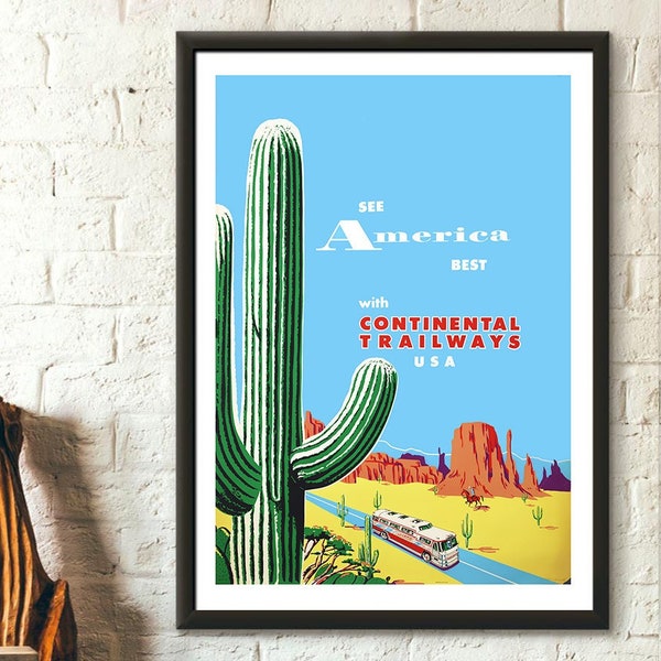 Vintage Arizona Posters - Etsy
