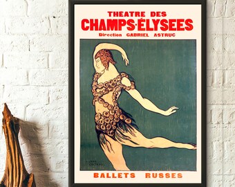 Ballet Russes Poster - Etsy