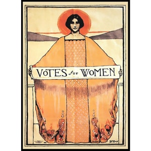 Wall Art Suffragette Posters : Votes for Women Feminism Poster ...