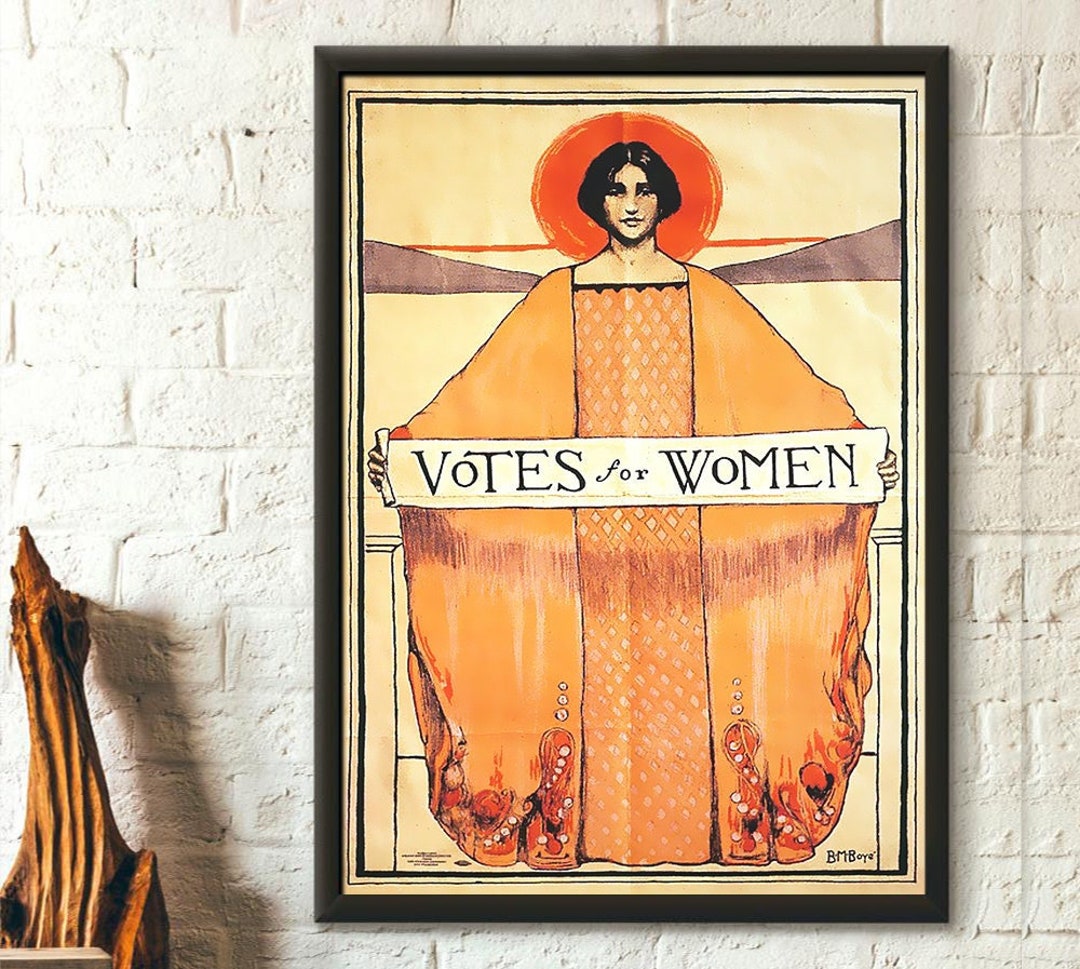 Wall Art Suffragette Posters : Votes for Women Feminism Poster ...