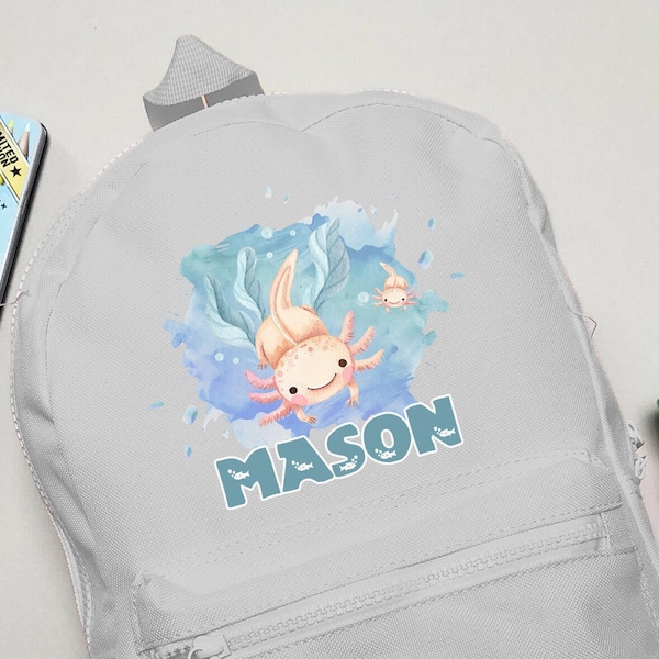 Axolotl Backpack - Etsy
