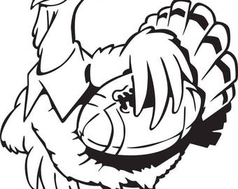 Football turkey | Etsy