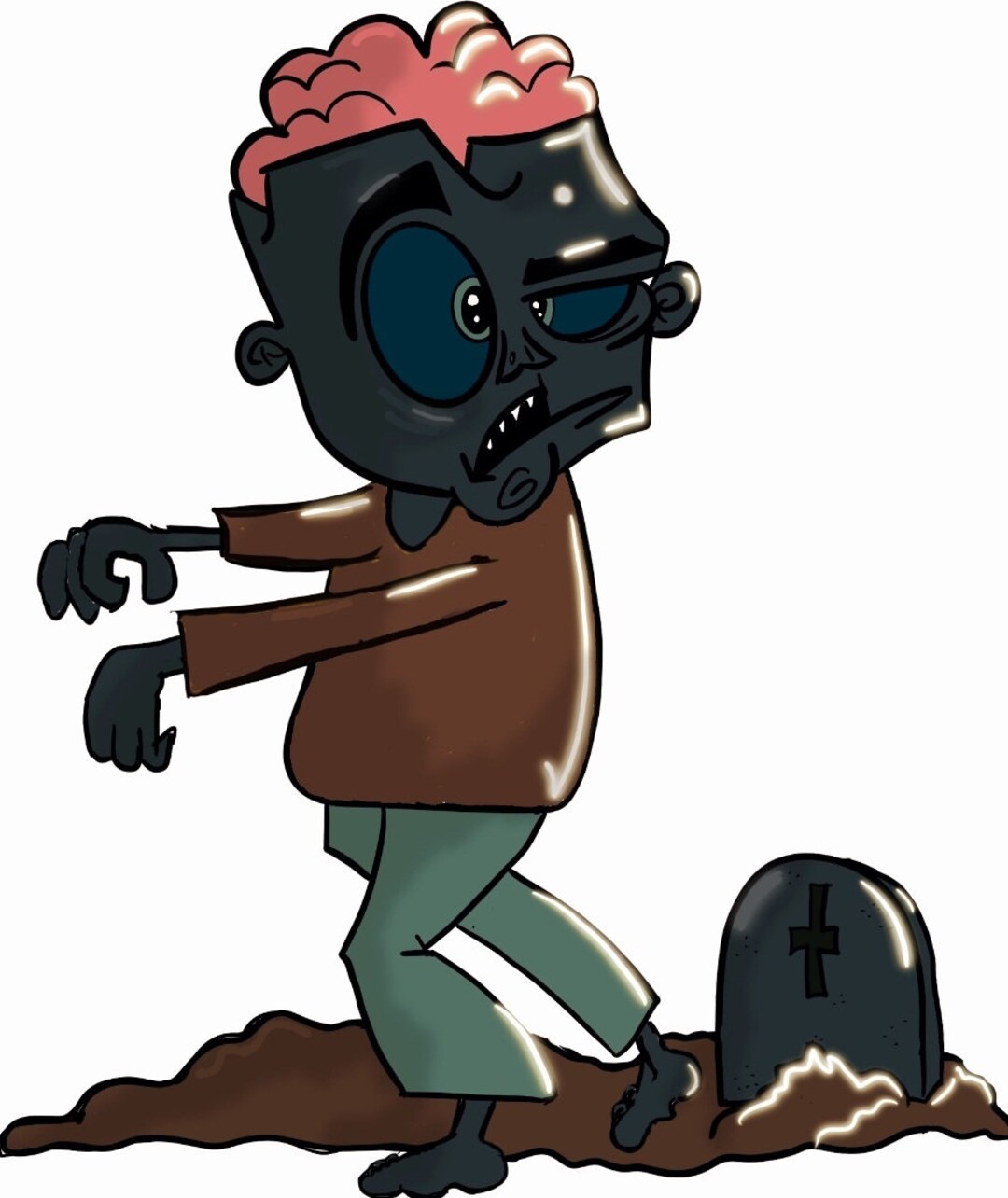 Zombie Mash PNG File - Etsy