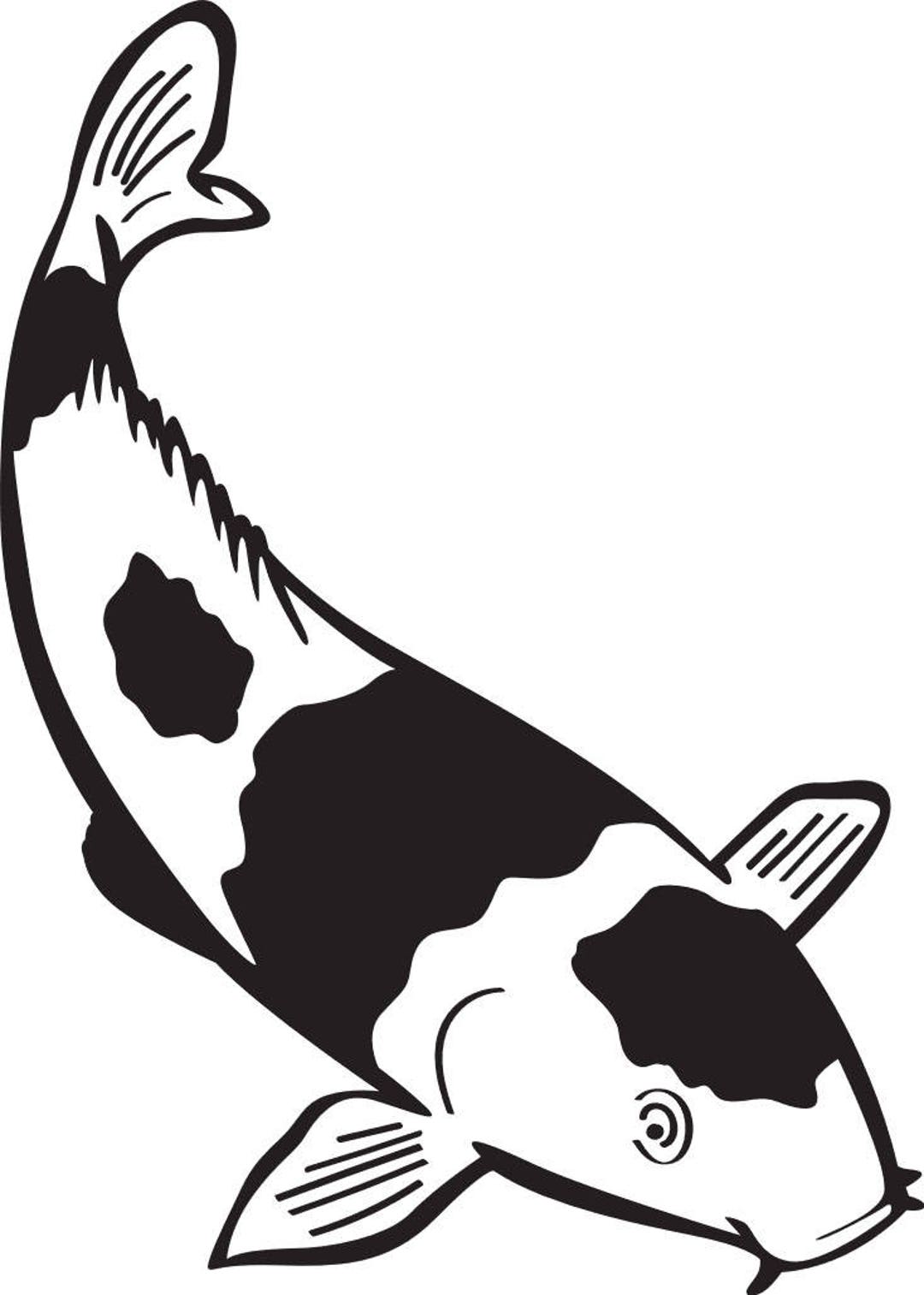 KOI FISH SVG - Etsy