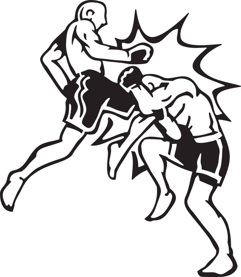 MMA Knee SVG FILE - Etsy