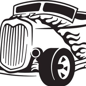 Hot Rod Svg - Etsy New Zealand