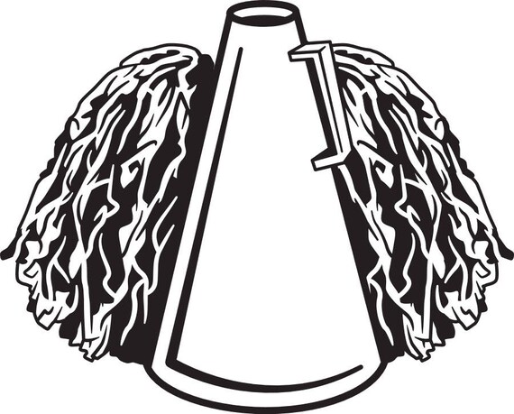 CHEER HORN SVG | Etsy