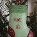 Ceramic Christmas Stocking Ornament Decoration - Etsy