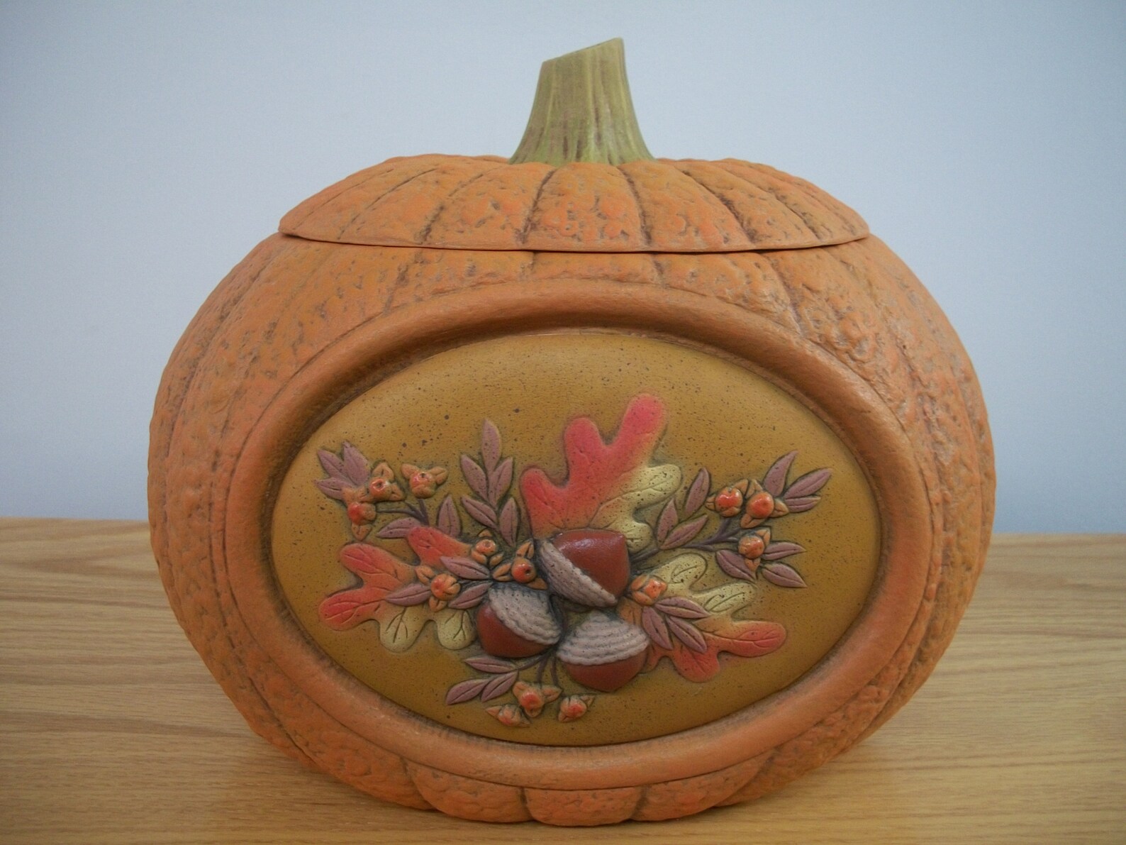 Ceramic Pumpkin Halloweenthanksgivingfall Decoration - Etsy