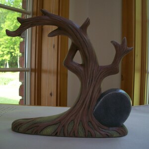 Ceramic Halloween Spooky Tree Halloween Decoration - Etsy